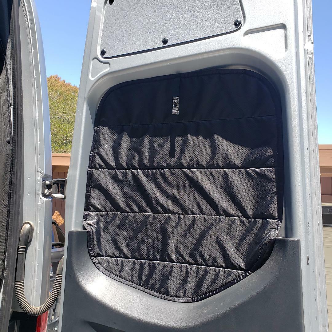 Mercedes Sprinter Van REAR DOOR DOORS Insulated Window Sun Cover KIT S ...