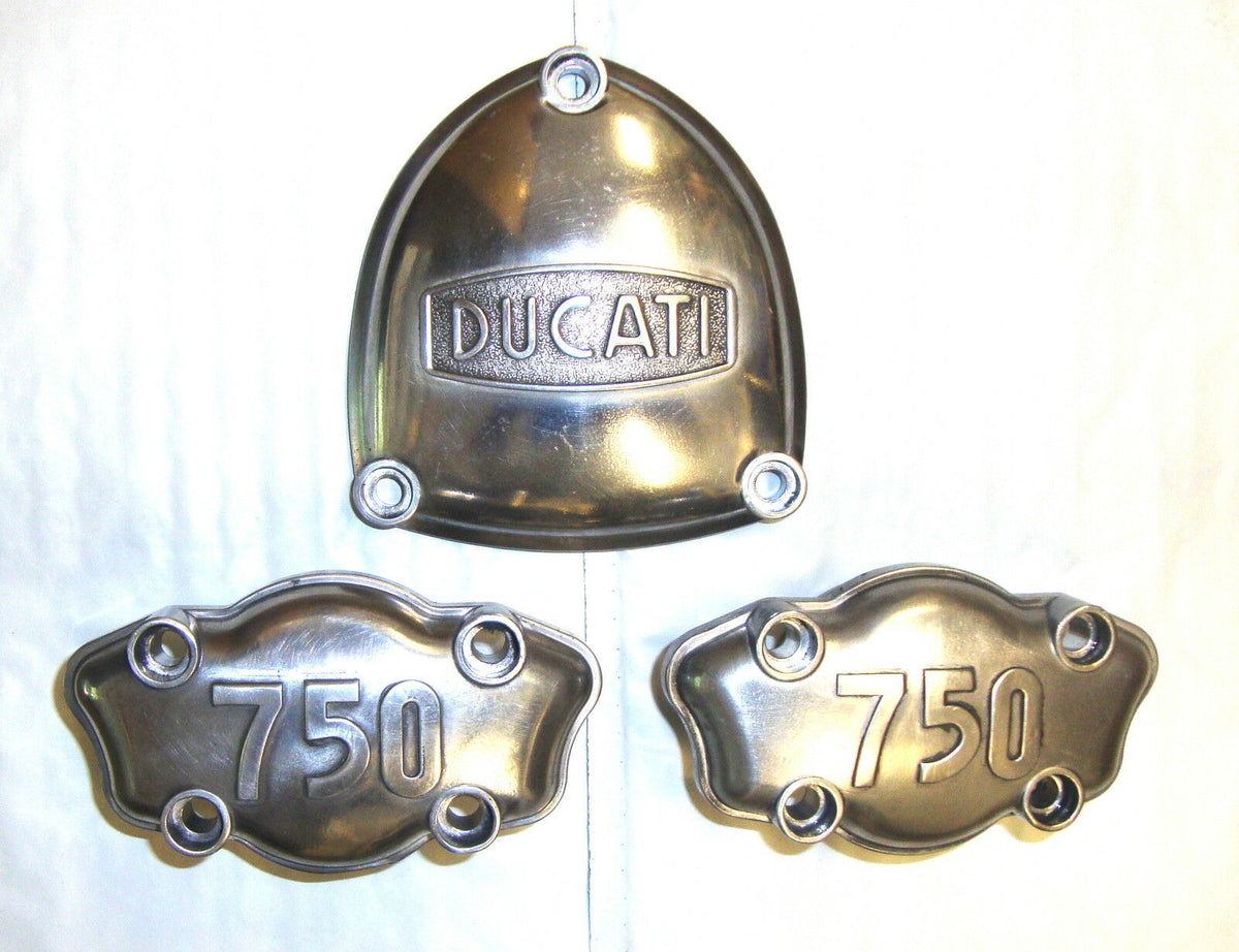 DUCATI GREEN FRAME BEVEL 750 SS 750 S 750 GT Cam / Tower Cover Set ...