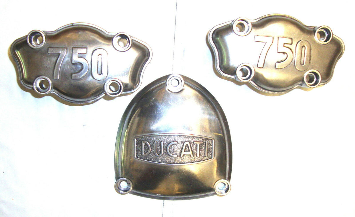 DUCATI GREEN FRAME BEVEL 750 SS 750 S 750 GT Cam / Tower Cover Set ...